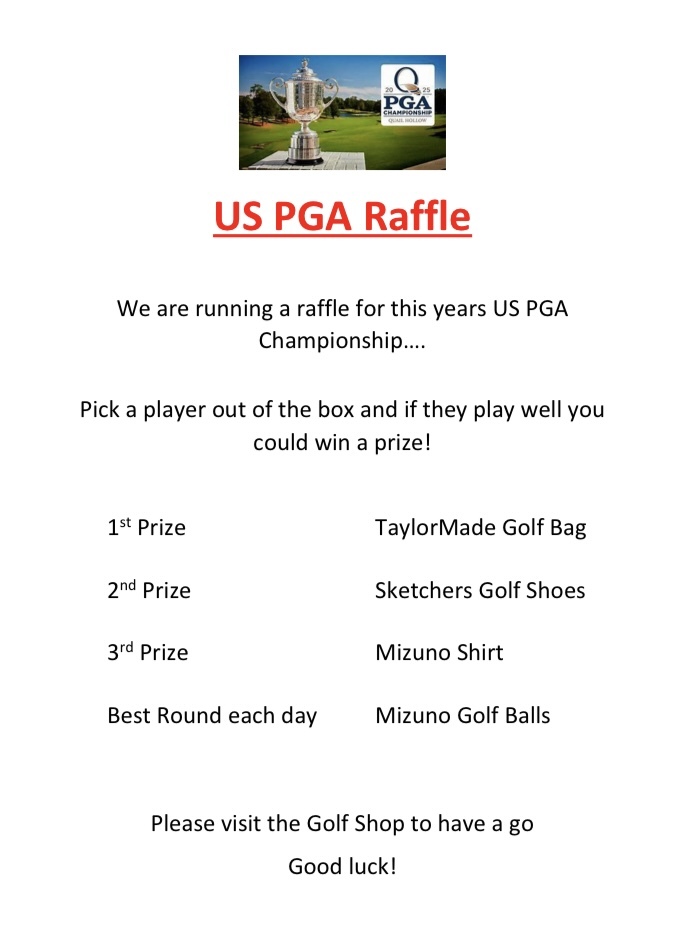 USPGA Raffle | Jonathan Markham - PGA Professional | Welcome to ...