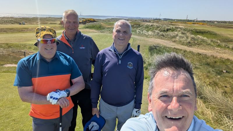 What a great day with Derek, Steve and Dave. | Gary Forbes - PGA ...